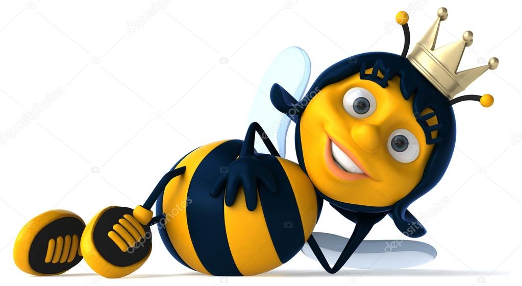 Fun cartoon bee Stock Illustration by ©julos #68552477
