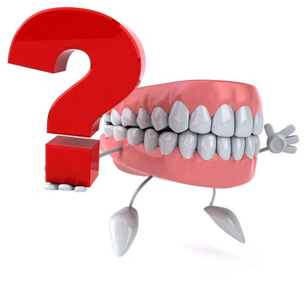Tooth with question sign Stock Illustration by ©julos #54447721