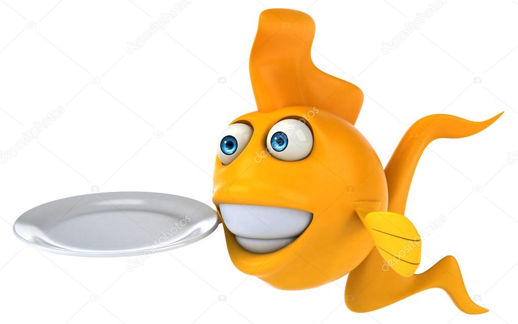 Fun cartoon fish Stock Illustration by ©julos #72602923