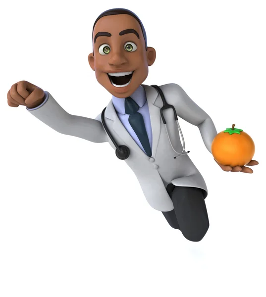 Fun cartoon doctor — Stock Photo © julos #115927822