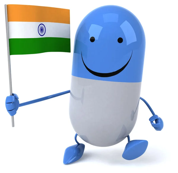 Metallic Robot with indian flag Stock Photo by ©julos 60419603