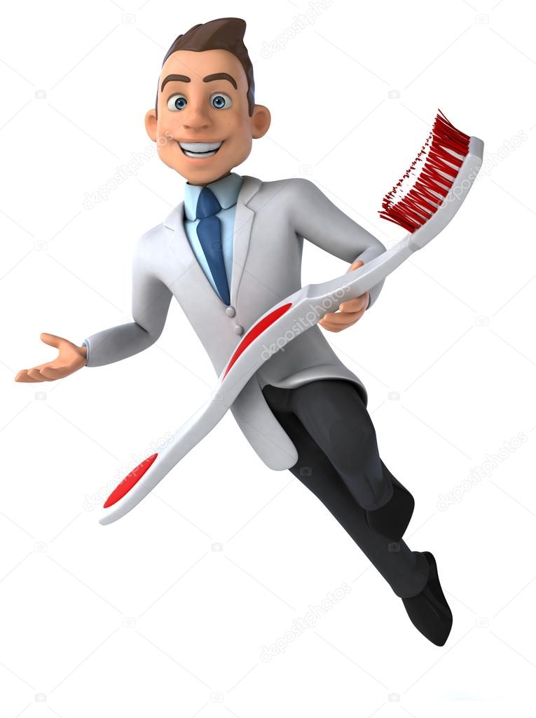 Fun cartoon doctor Stock Illustration by ©julos #77926198
