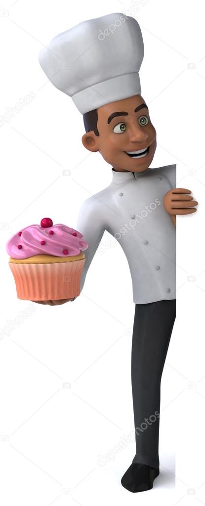 Fun chef isolated — Stock Photo © julos #79780010