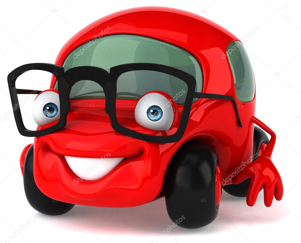Fun cartoon car Stock Illustration by ©julos #83310568