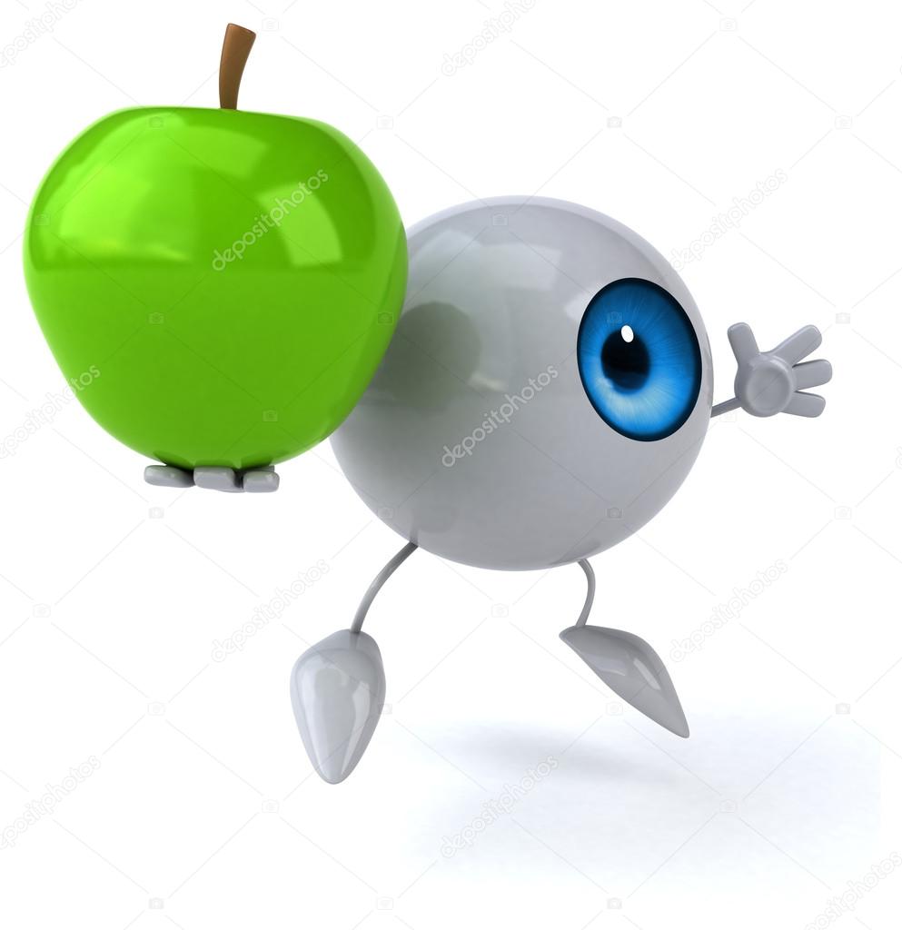 Fun cartoon eye — Stock Photo © julos #83654118