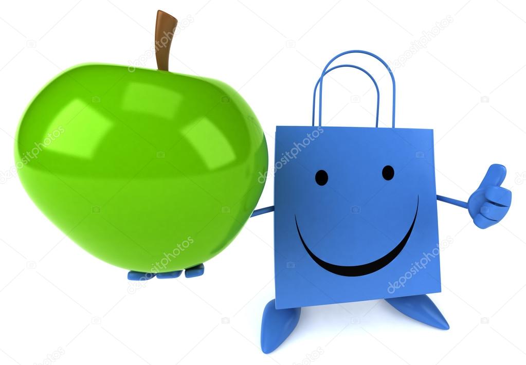 Funny shopping bag — Stock Photo © julos #83948752