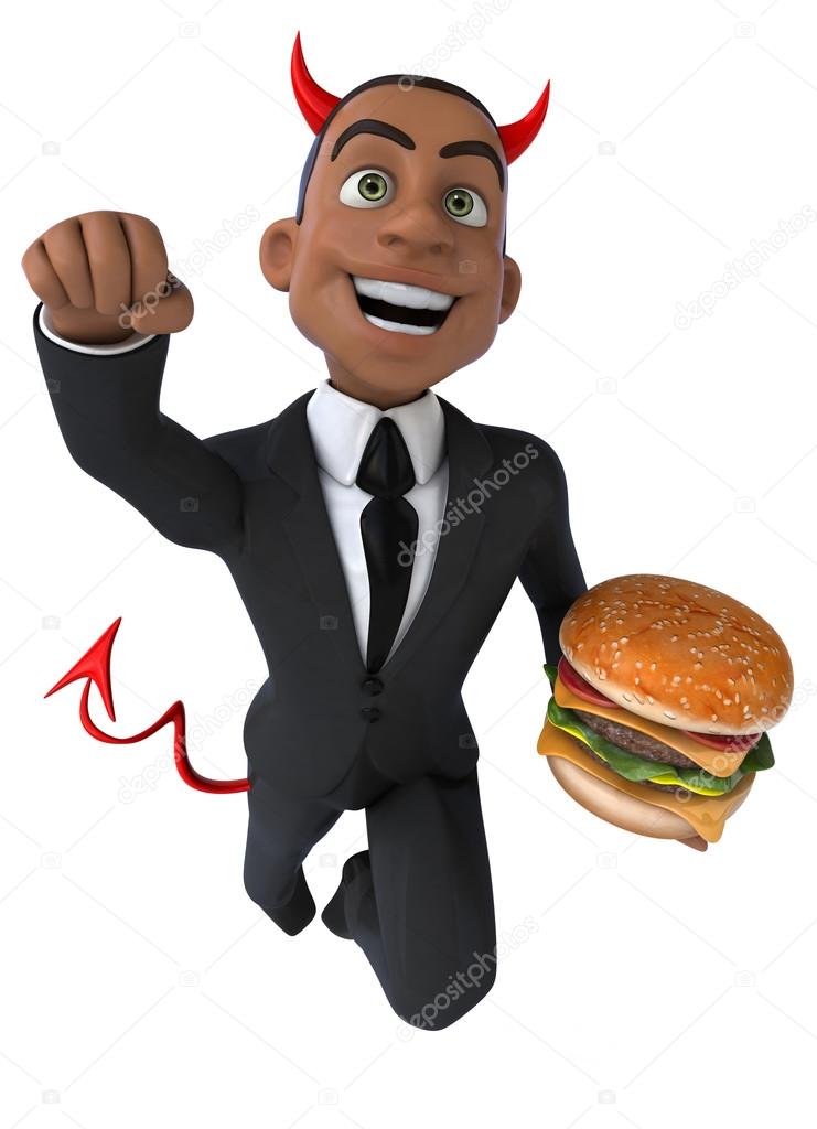 Cartoon Evil businessman — Stock Photo © julos #84684320 Cartoon Evil businessman — Stock Photo © julos #84684320