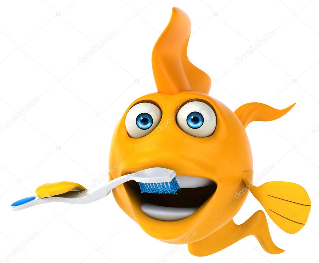 Fun cartoon fish Stock Illustration by ©julos #95565898