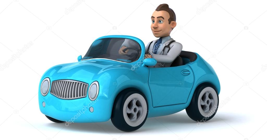 Fun cartoon doctor — Stock Photo © julos #95773264