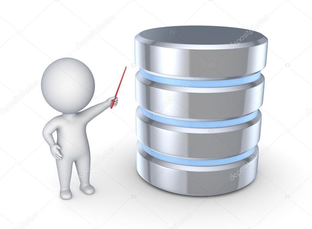 Symbol of database. — Stock Photo © rukanoga #80803190