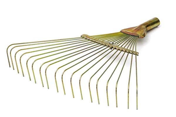 Rake white background Stock Photos, Royalty Free Rake white background ...