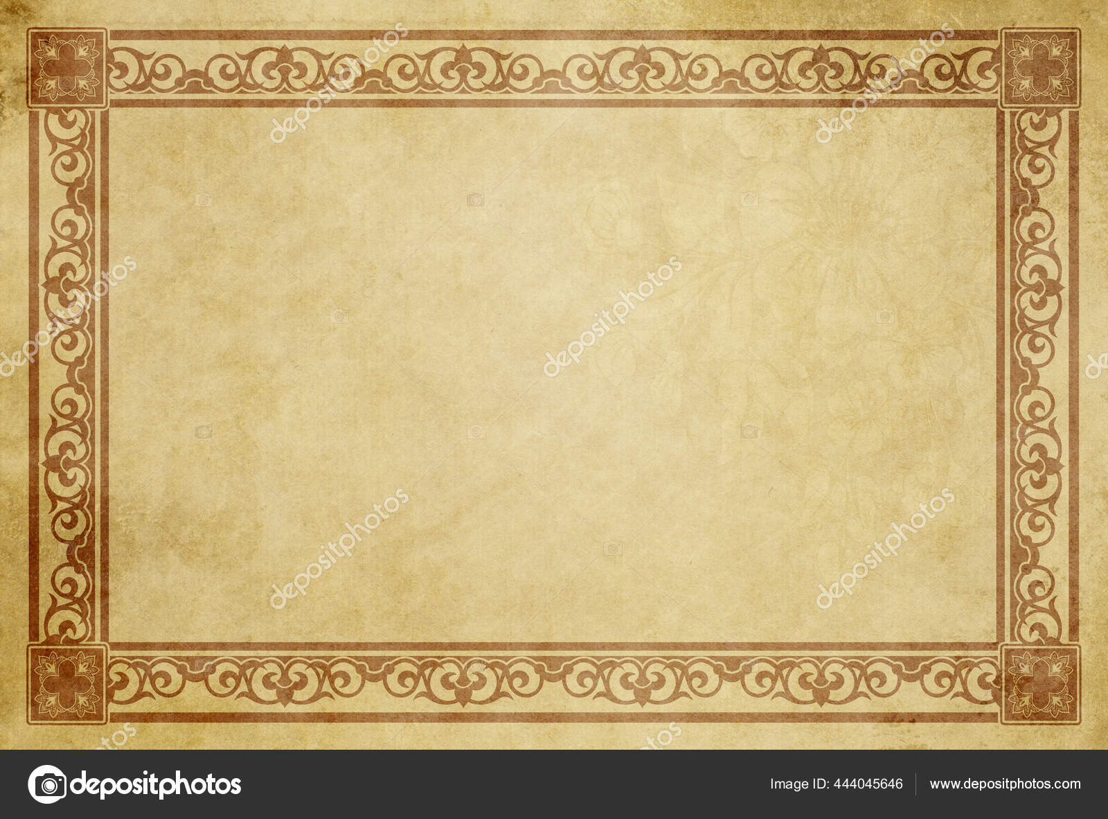 Decorative Border Computer Paper