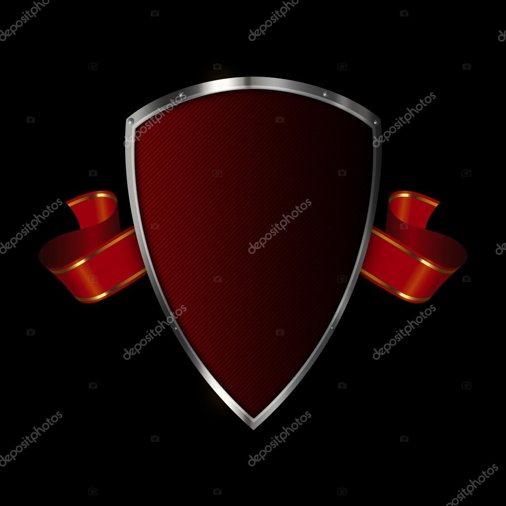 Shield and banner. — Stock Photo © ke77kz #53479561