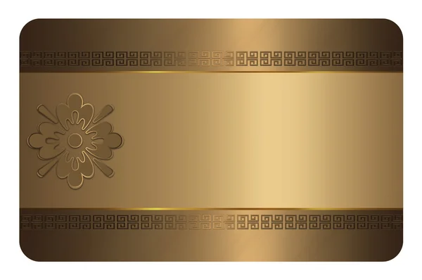 Gold gift card template. Stock Photo by ©ke77kz 58143697