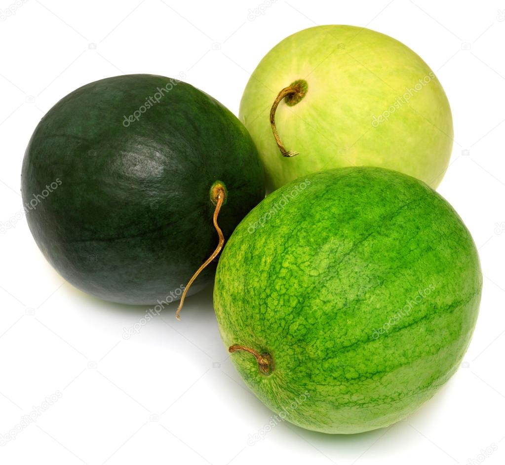 Three watermelons of different kinds Stock Photo by ©Ian_2010 101333632
