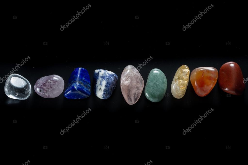 Chakra balancing stones Stock Photo by ©wollertz 100744230