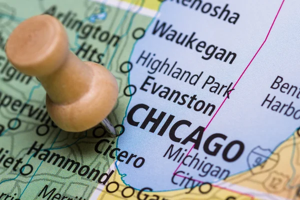 Chicago map Stock Photos, Royalty Free Chicago map Images | Depositphotos