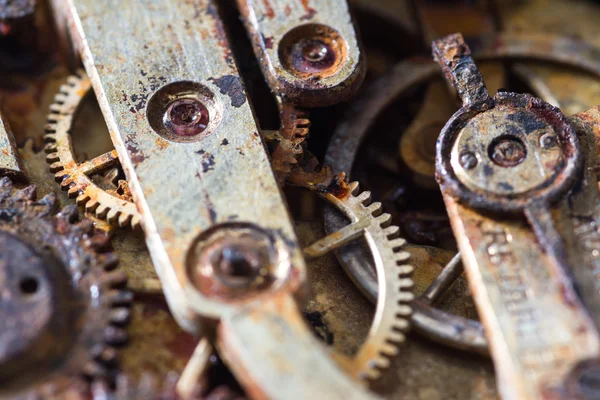 Rusty gears in an old pocket watch — Stock Photo © wollertz #106555614