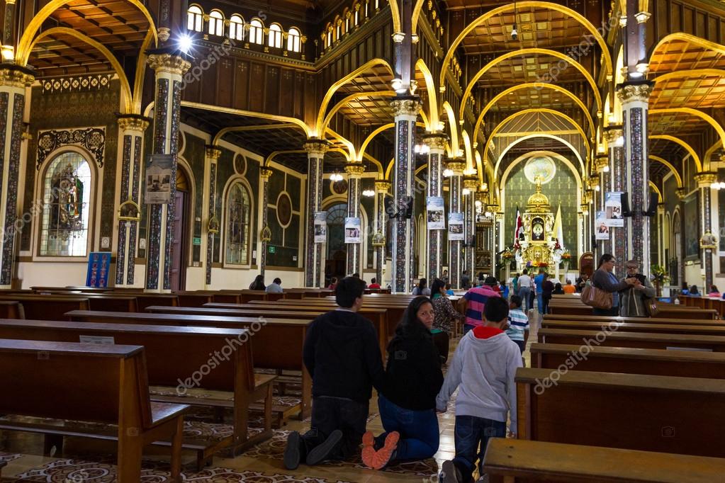 Basílica de Nuestra Señora de los Ángeles Cartago, Costa Rica — Foto ...