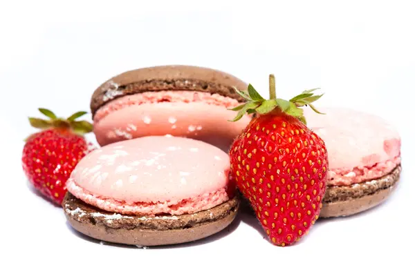 Macaron de morango Stock Photos, Royalty Free Macaron de morango Images ...