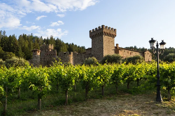 Wine castle in Napa Valley ⬇ Stock Photo, Image by © wollertz #77798330