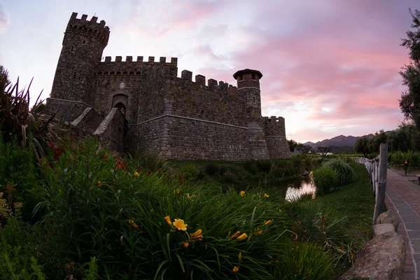 Wine castle in Napa Valley ⬇ Stock Photo, Image by © wollertz #77798330
