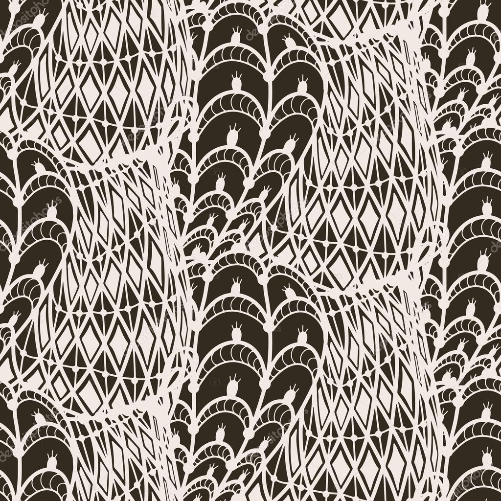 Black And White Seamless Pattern — Stock Vector © Tiff20 79911418