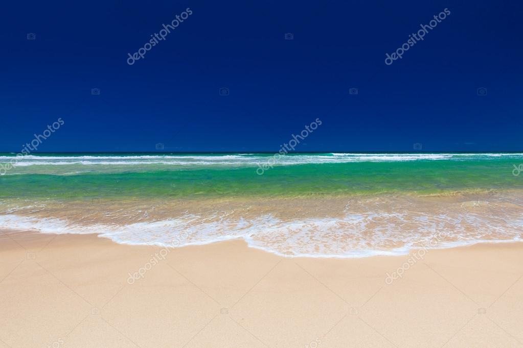 Beach on the east side of Bribie Island Stock Photo by ©mvaligursky ...