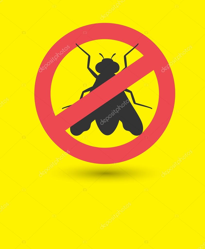 Remove Fly Symbol Stock Vector Image by ©baavli #123543578