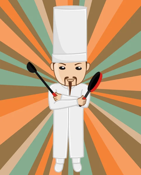 Chinese chef Vector Art Stock Images | Depositphotos