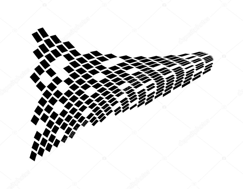 Pixelated Design Stock Vector by ©baavli 57020803