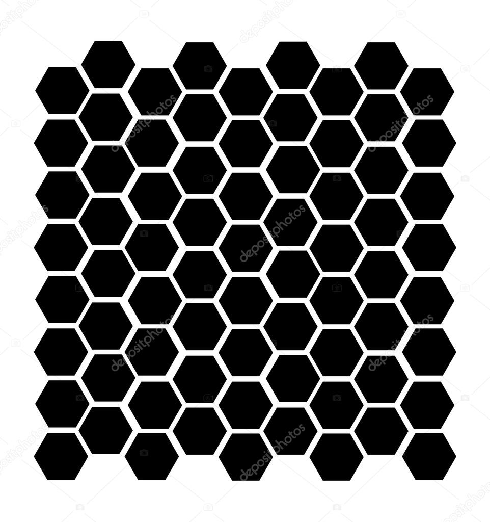 Bee Comb Stock Vector by ©baavli 57021401