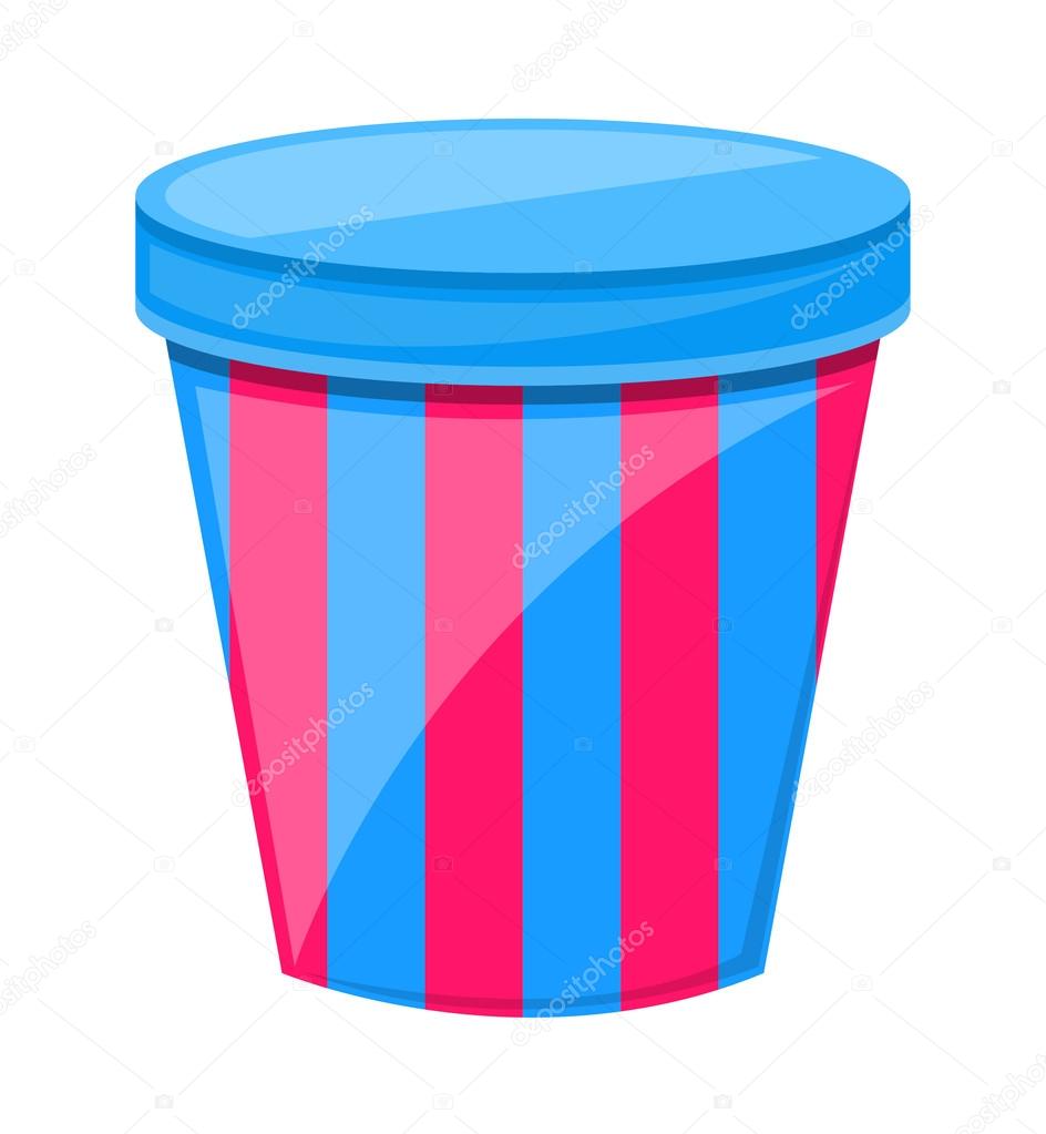 Striped Box Vector Stock Vector by ©baavli 60725427
