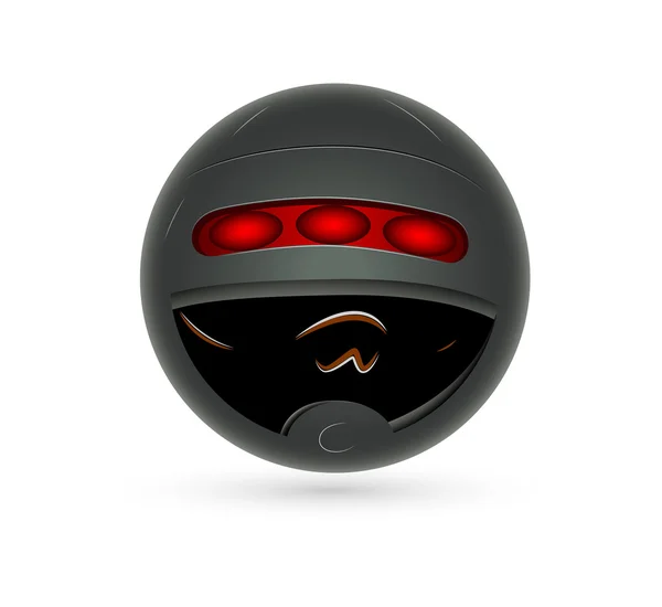 Smiley Emoticons Face Vector - Secret Agent — Stock Vector © baavli ...