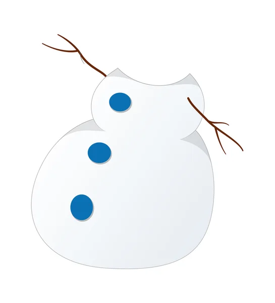 Snowman Body — Stock Vector © baavli #61233863