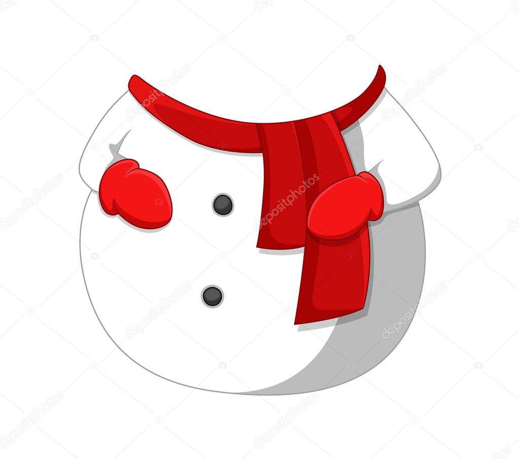 Snowman Body — Stock Vector © baavli #61233863