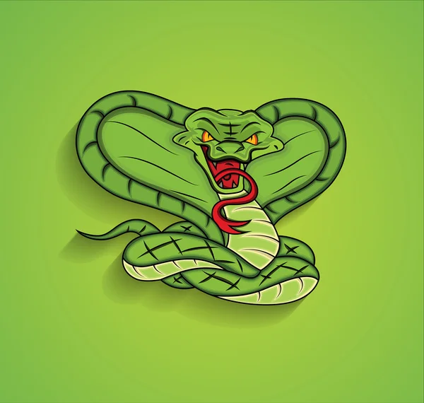 Mascot of Angry Snake Vector Illustration Stock Vector Image by ©baavli ...