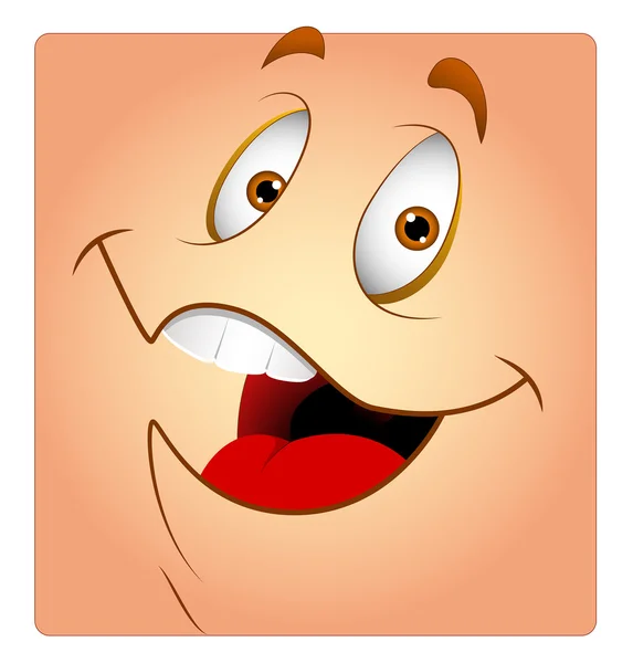 Laughing Face Expression Stock Vector Image by ©baavli #61222643