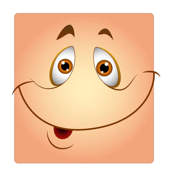 Happy Smile Box Smiley Vector Cartoon Stock Vector by ©baavli 62036371