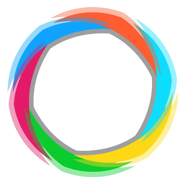 Rainbow circle frame Vector Art Stock Images | Depositphotos