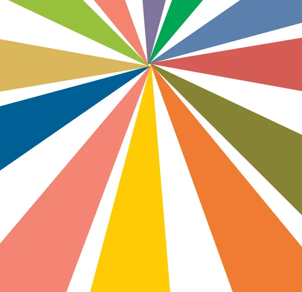 Rainbow Colored Sunburst Stock Vector Image by ©baavli #63378159