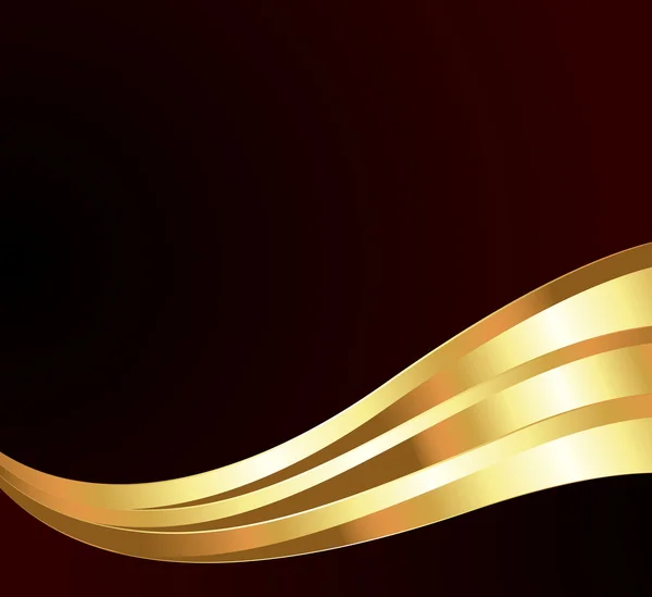 Abstract golden wave Vector Art Stock Images | Depositphotos