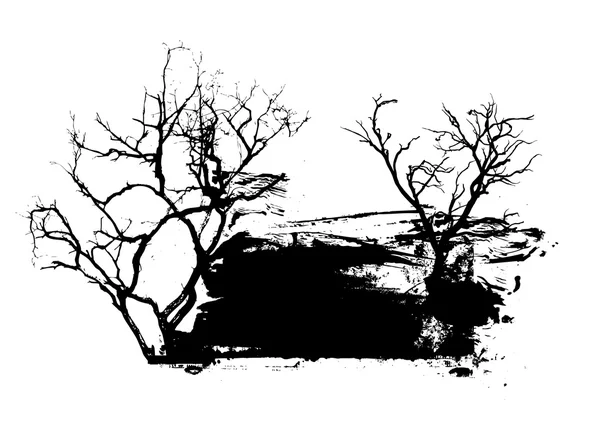 Dead trees Vector Images | Depositphotos