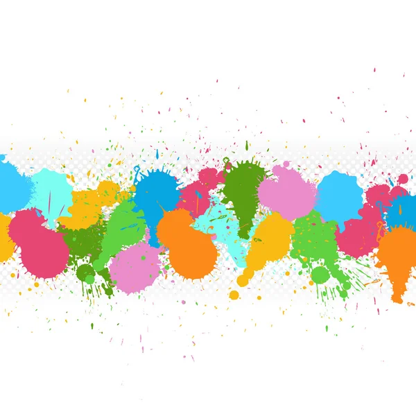Colorful paint splatter background, painted rainbow splashes. Colored ...