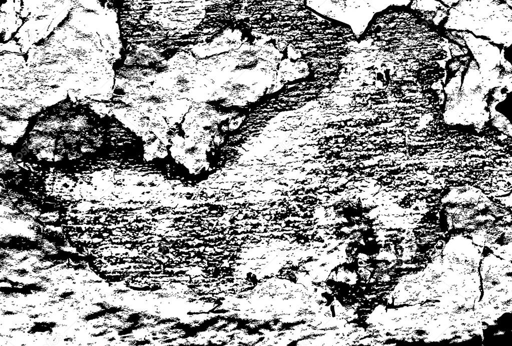 Old Damaged Ruins Wall Texture — Stock Vector © baavli #64729563