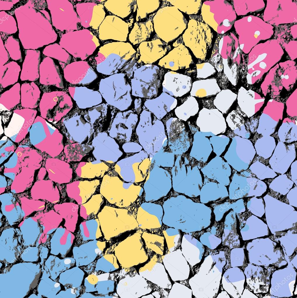 Colorful Concrete Texture Stock Vector by ©baavli 64731501