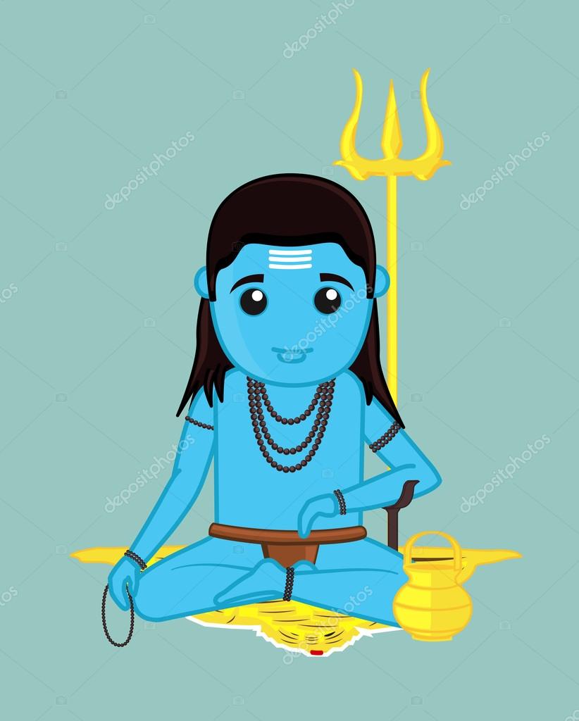 Baba Balaknath - Cartoon Character Stock Vector Image by ©baavli #76692695