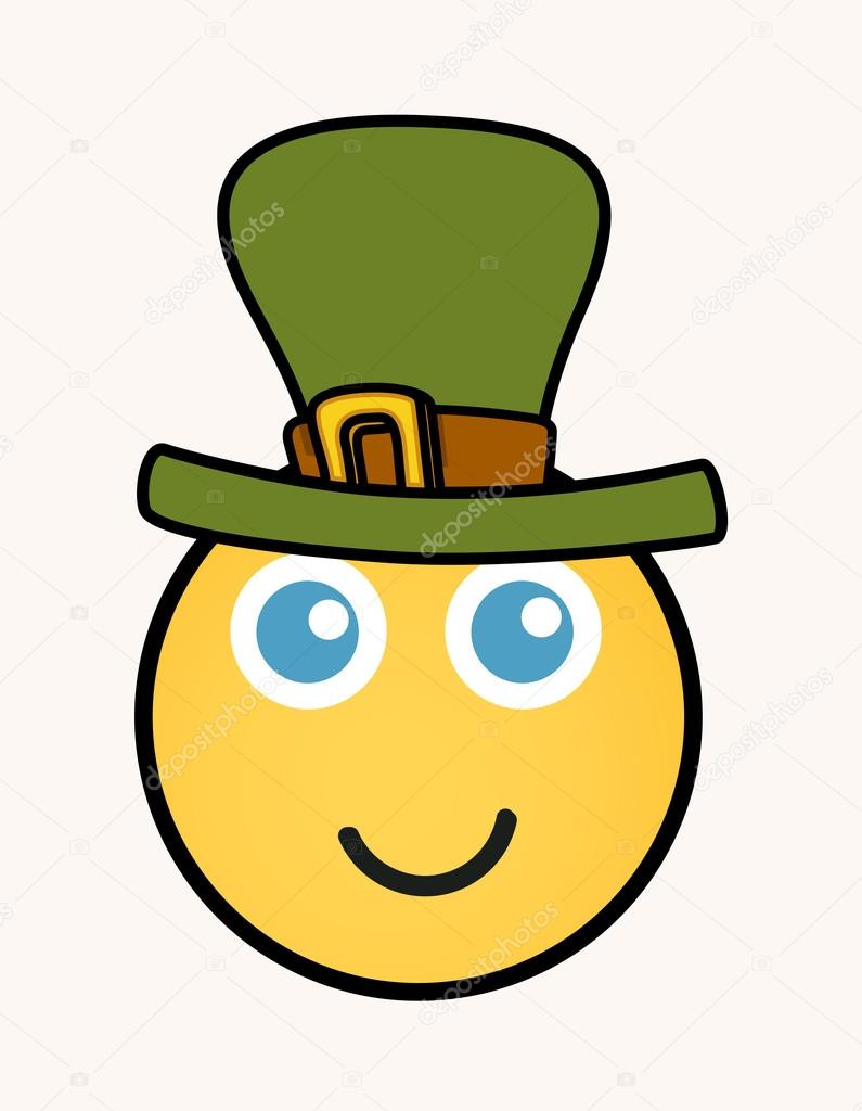 Leprechaun - Cartoon Smiley Vector Face Stock Vector Image by ©baavli ...