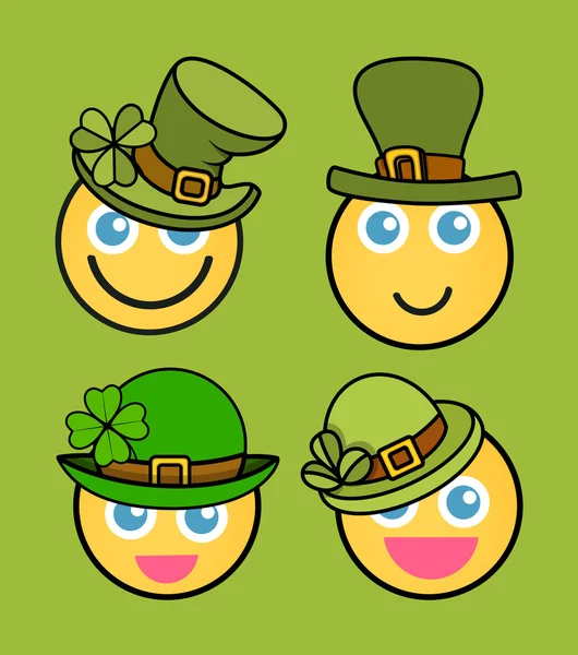Leprechaun - Cartoon Smiley Vector Face Stock Vector Image by ©baavli ...