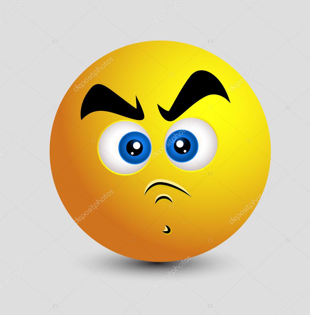 Tension Face Smiley Stock Vector Image by ©baavli #98038504